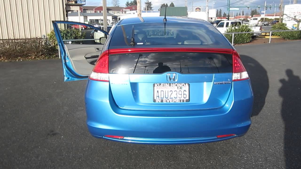 2011 Honda Insight, Clear Sky Blue Metallic - STOCK# 29132A - Walk ...