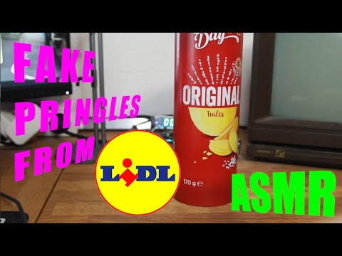 ASMR Snack Day (fake Pringles) - YouTube