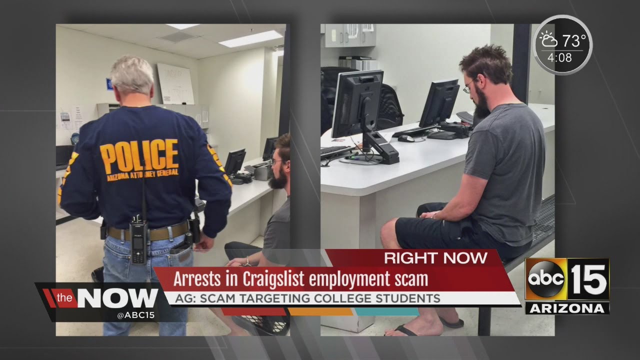Four people arrested for Craigslist scam - YouTube