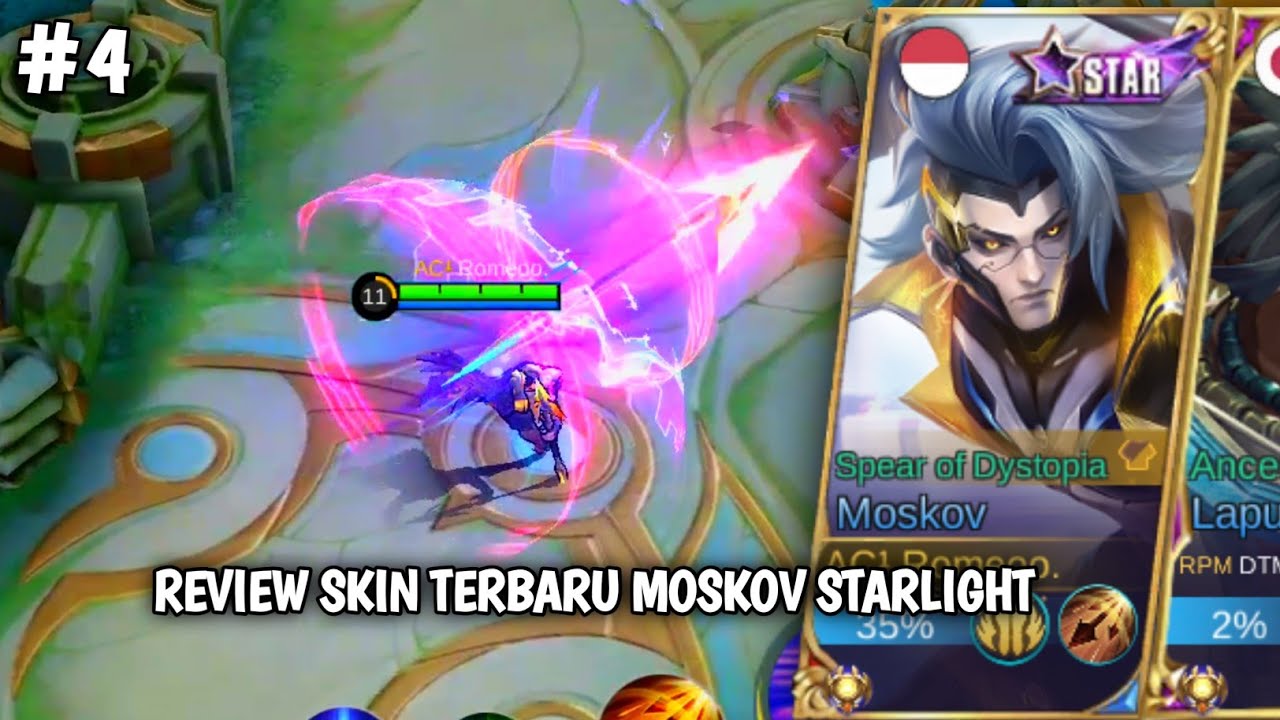 Review skin moskov terbaru dari starlight - mobile legends - part 4 ...