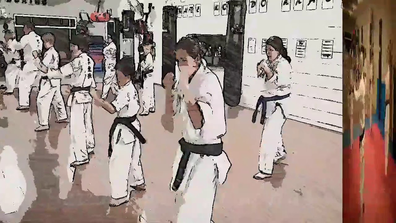 YMA Senior Karate Class 2018 - YouTube