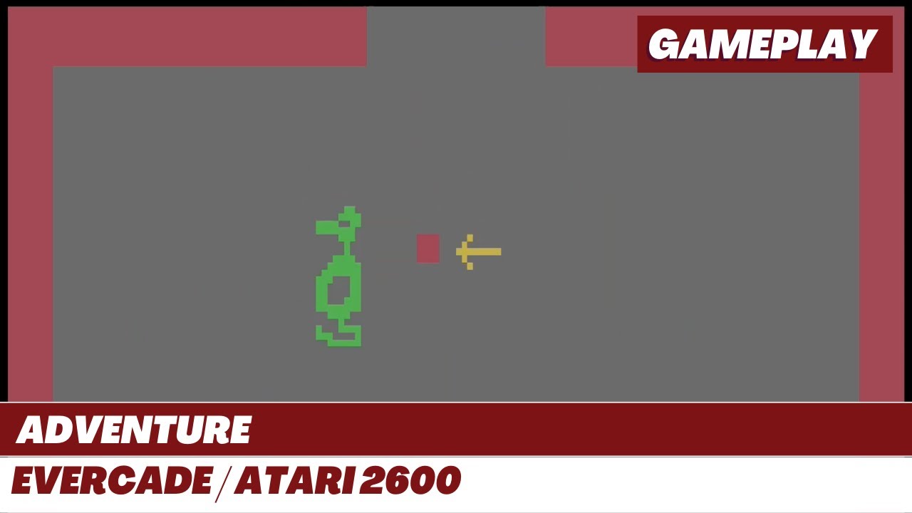 Adventure (1980) Atari 2600 / Evercade Gameplay - YouTube