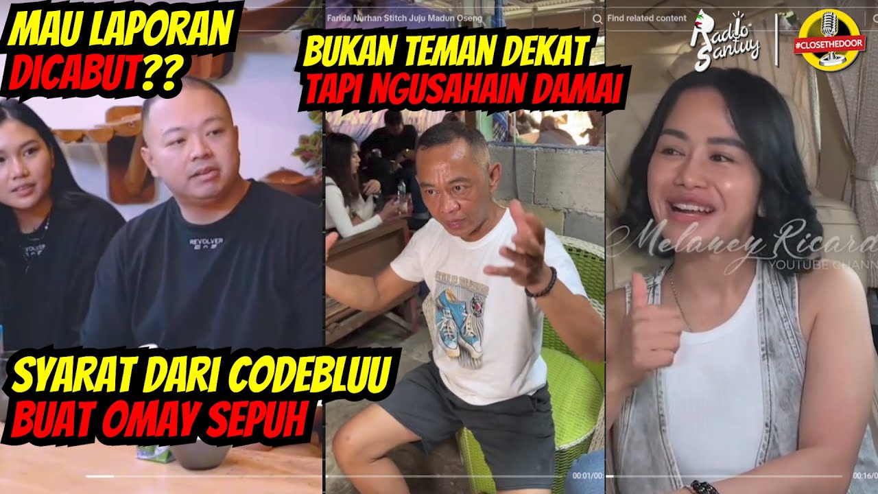Ending CODEBLU vs Omay Sepuh, Syarat Dari Codebluuu Buat Omay Sepuh Kalau Mau Laporan di Cabut ...