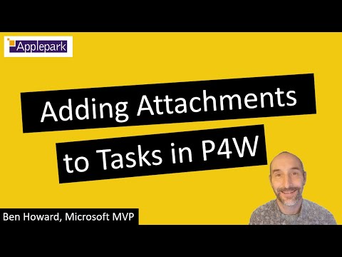Adding Attachments to Tasks in Project - YouTube