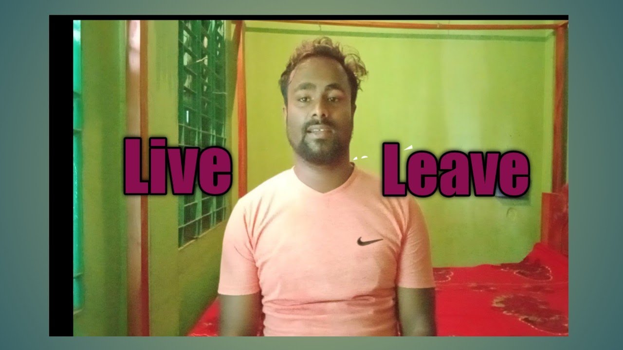 Difference between Live and Leave. - YouTube