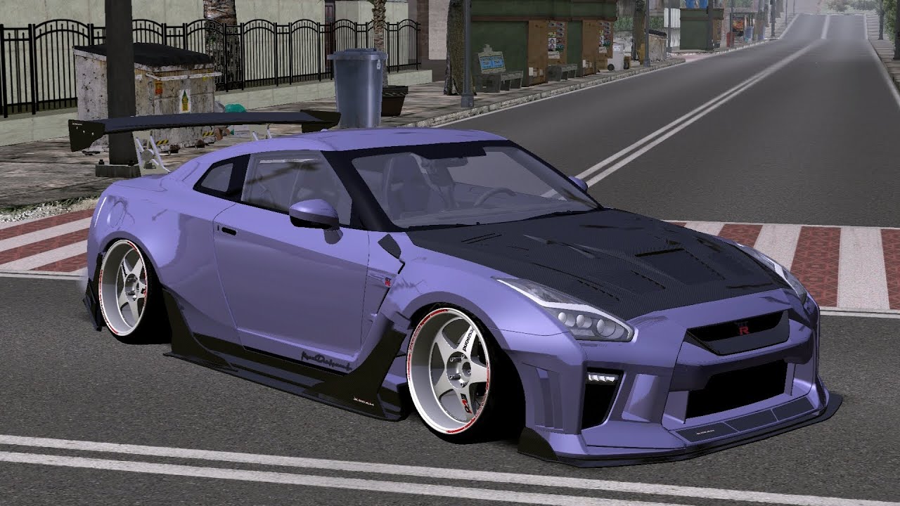 [SHARE] NISSAN GT-R R35 KREAM DEVELOPMENTS | GTA SA ANDROID - YouTube