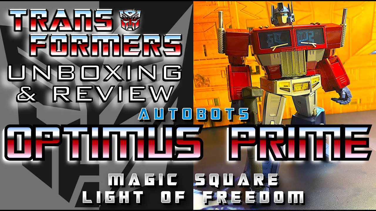 TRANSFORMERS - [ OPTIMUS PRIME - AUTOBOTS - MAGIC SQUARE - LIGHT OF ...