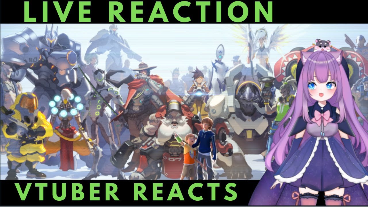 Overwatch Cinematic Trailer Live Reaction [Vtuber Reacts] - YouTube