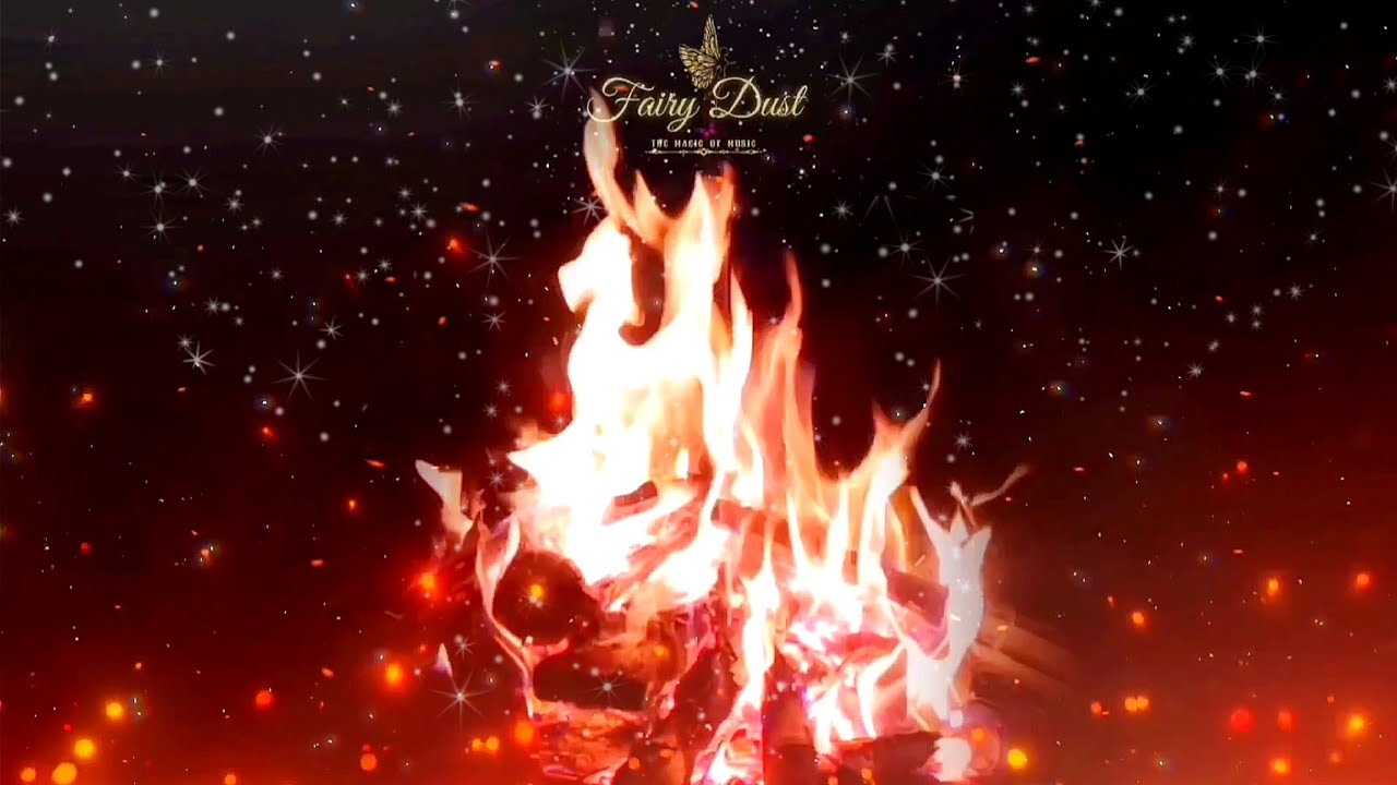 Energy Purifying BonFire Ambience & Healing Piano Music | Positive ...