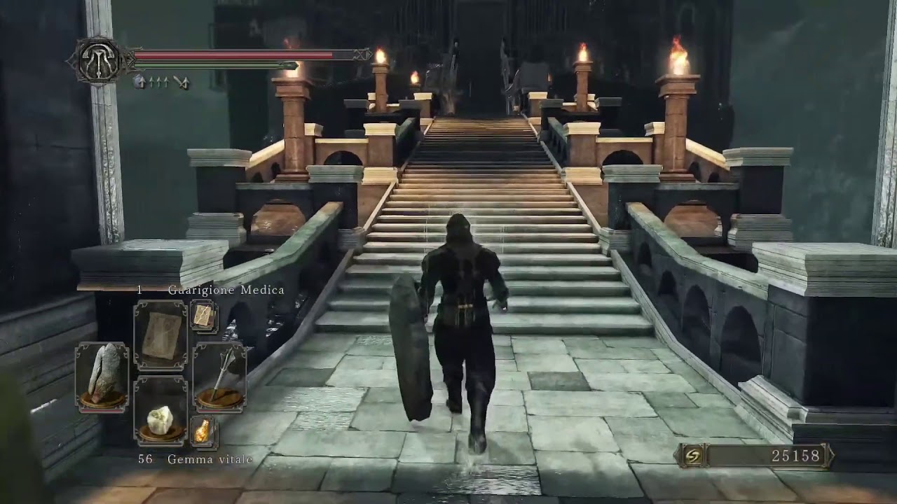 Dark Souls 2 (Cleric) #19 Drangleic Castle (Twin Dragonriders boss ...