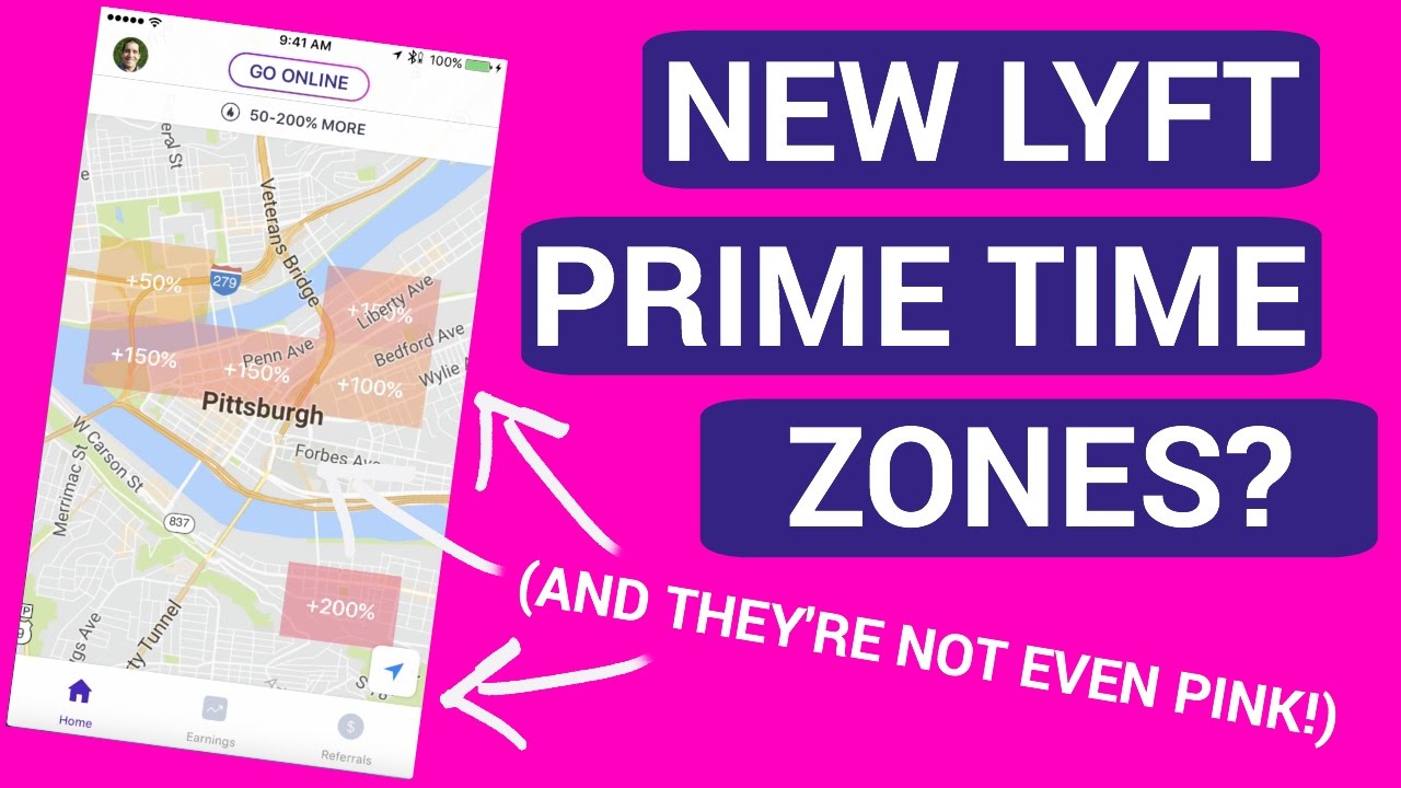 New LYFT Prime Time Zones Show You WHAT?! - YouTube