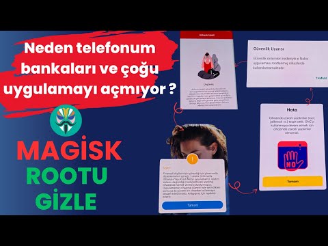 Telefonum banka (YapıKredi,Akbank... )uygulamalarına girmiyor. Root Uyarısı Çözümü. Fix Banking Apps