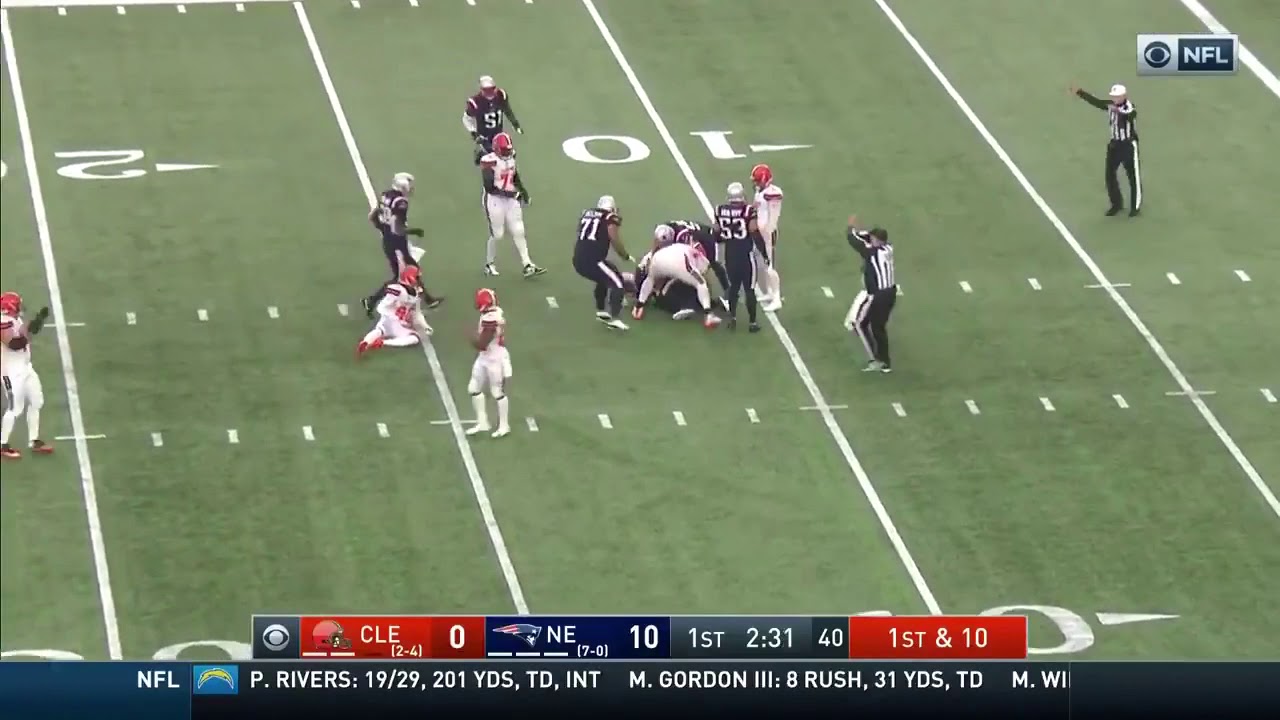 Lawrence Guy INT | Patriots vs Browns - YouTube