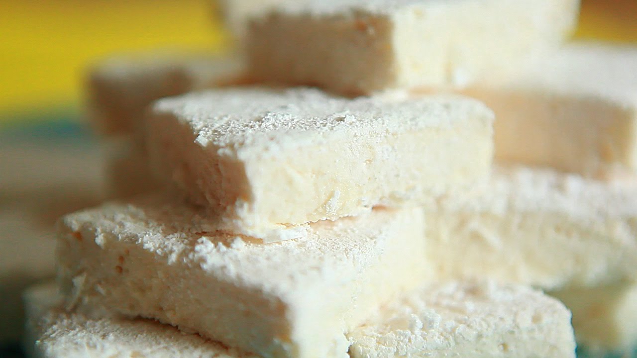 Como fazer marshmallow caseiro - YouTube