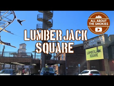 Lumberjack Square - Pigeon Forge TN - YouTube
