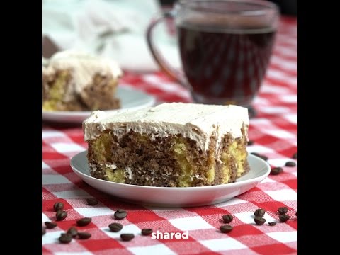 Mocha Poke Cake | Dessert - YouTube