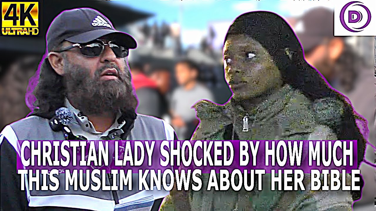 CHRISTIAN LADY SHOCKED BY HOW MUCH THIS MUSLIM KNOWS ABOUT HER BIBLE ...