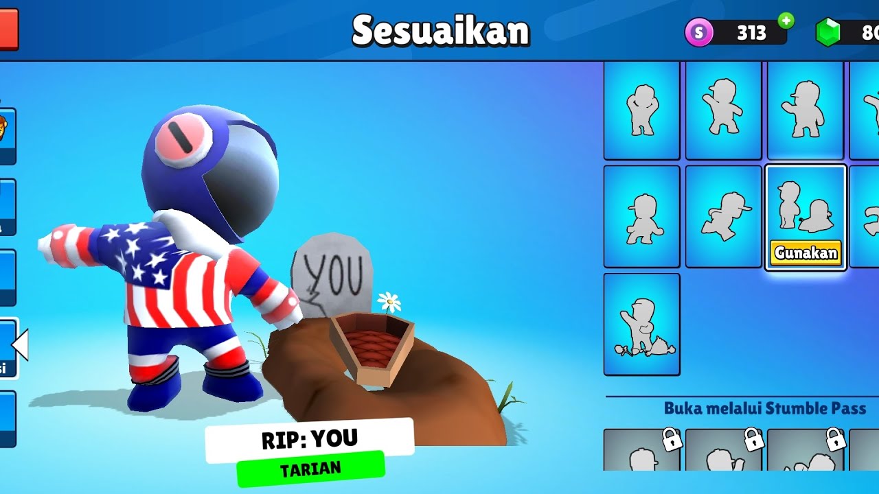 stumble guys USA ASTRONAUT - YouTube