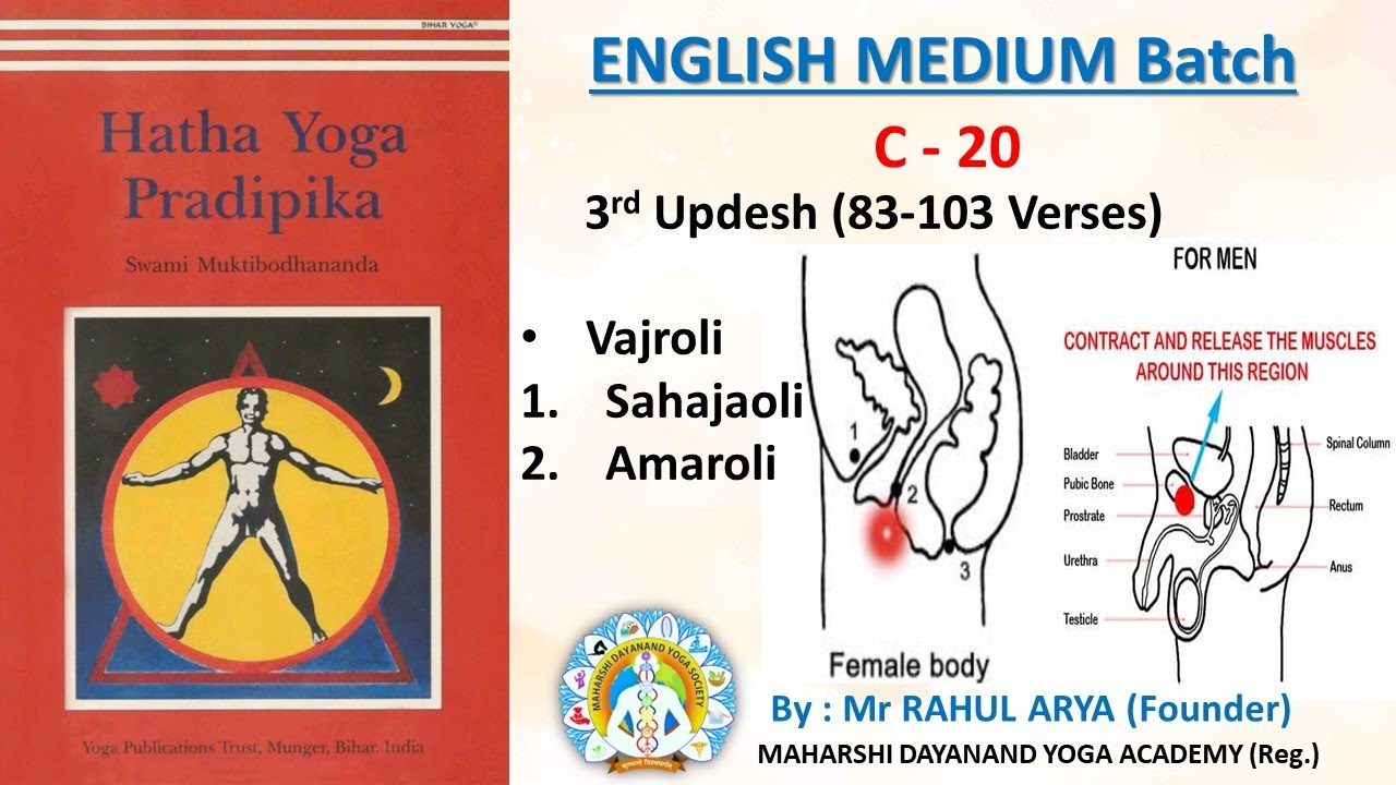 UGC-NET/JRF (English) | C-20 | Vajroli Mudra (Sahajoli & Amroli ...