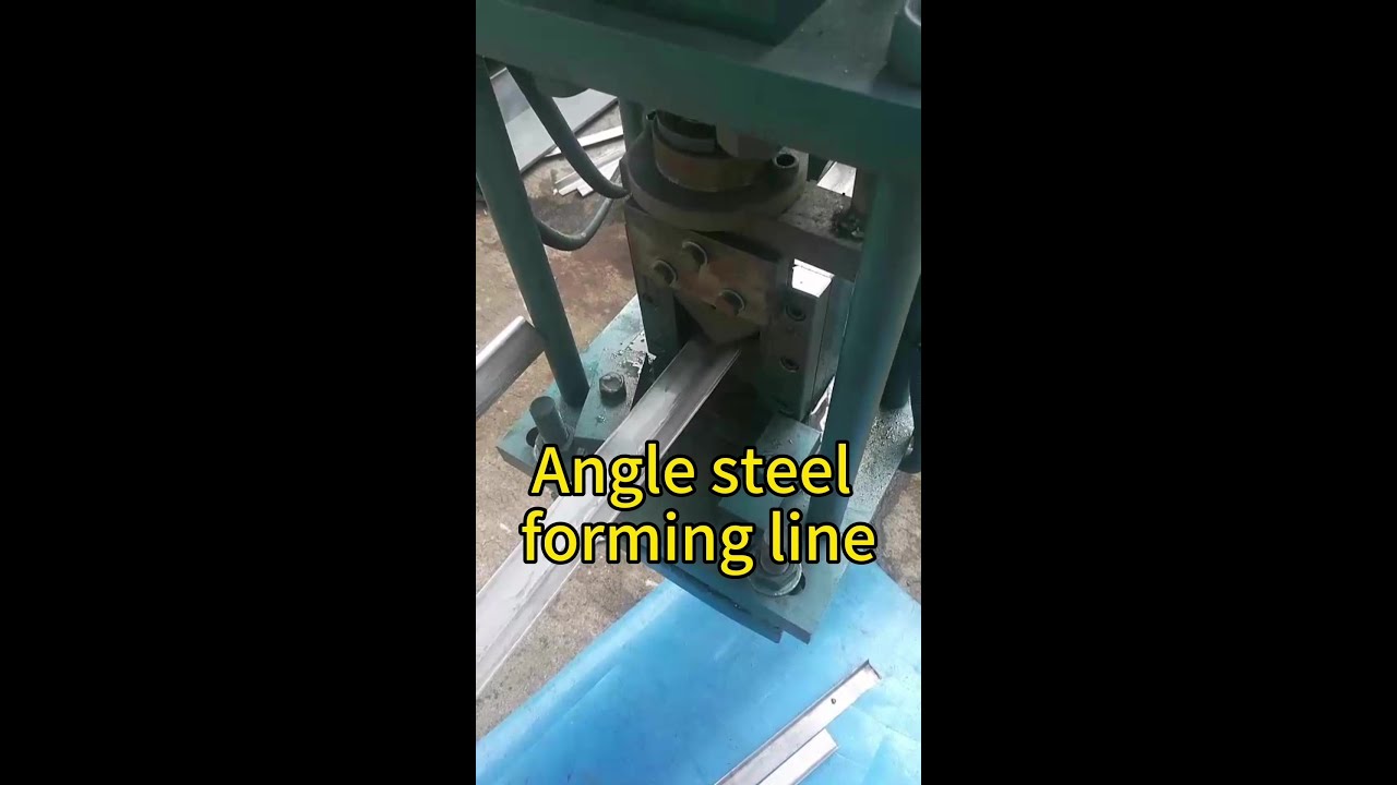 Angle steel rollforming machine, cold rolled iron angle production ...