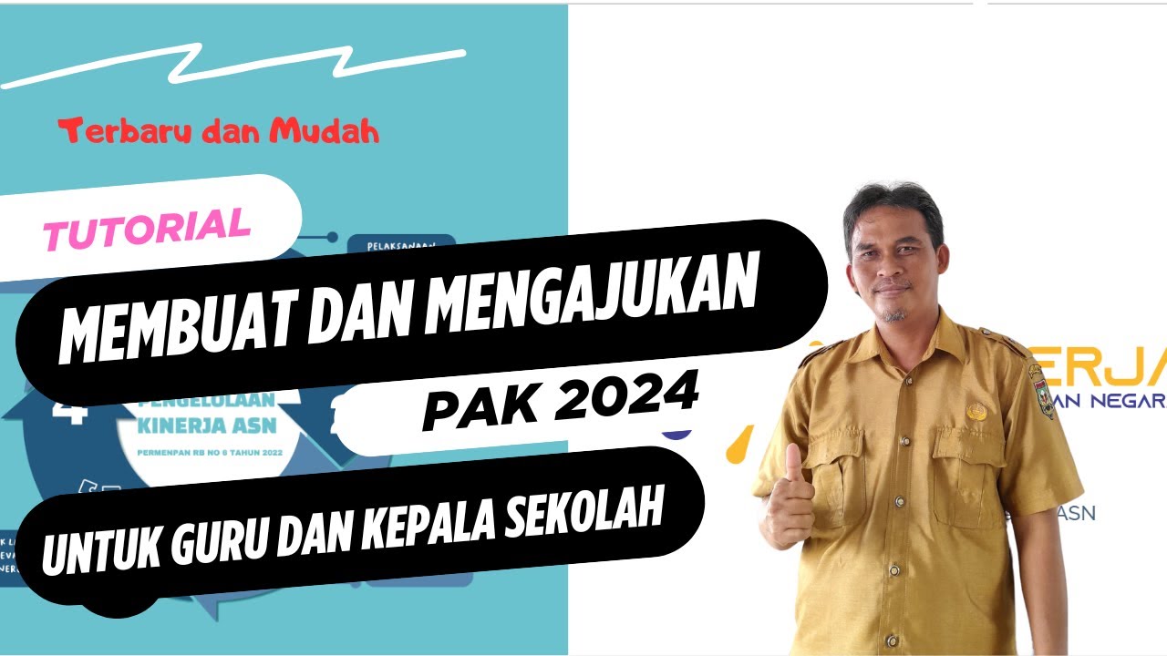 Tutorial Membuat dan Mengajukan PAK 2024 - YouTube