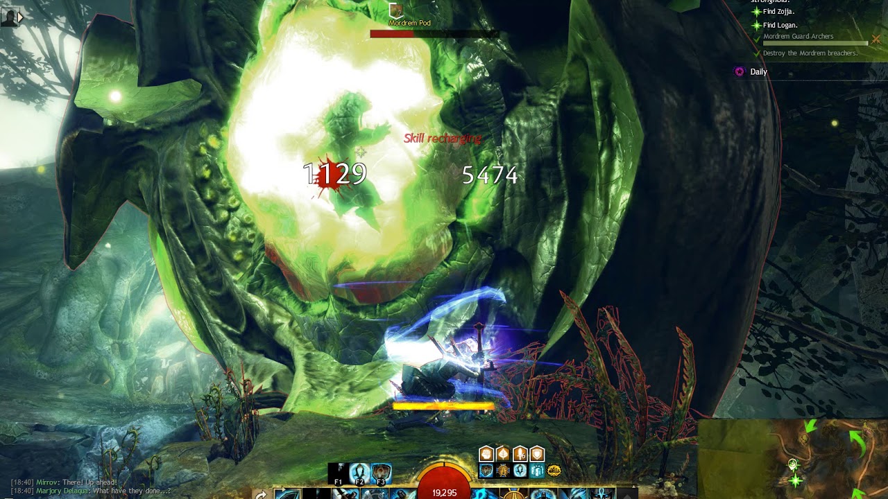 Guild Wars 2 - Guardian - Find Zojja - Dragon's Stand - YouTube