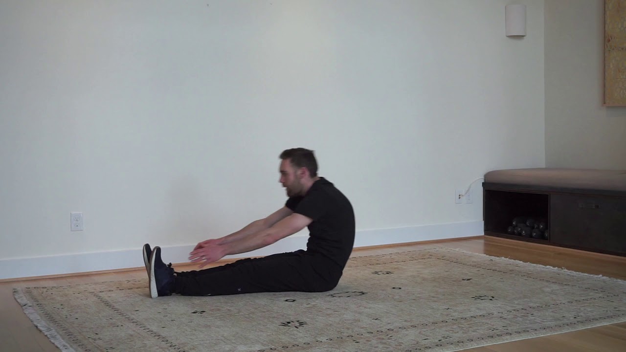 Straight Leg Sit Ups - YouTube