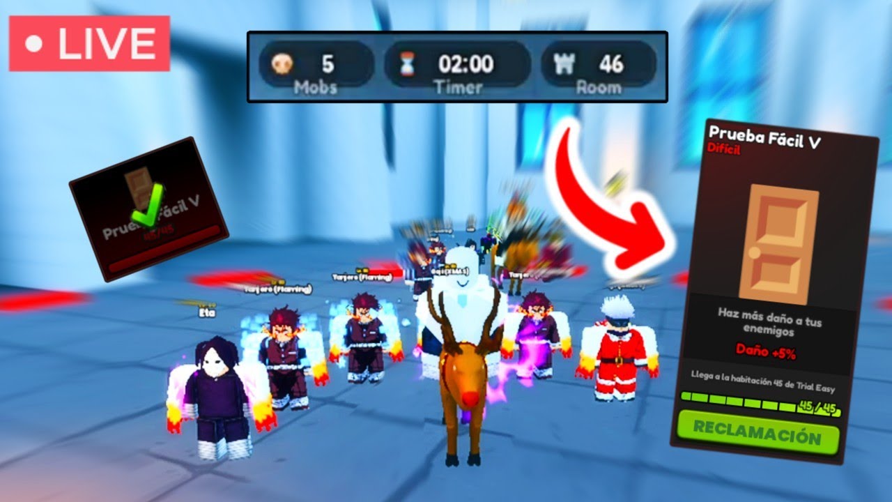 CARRY ROOM 45 EN ANIME SHADOW - 16b de DPS !discord !ig - YouTube