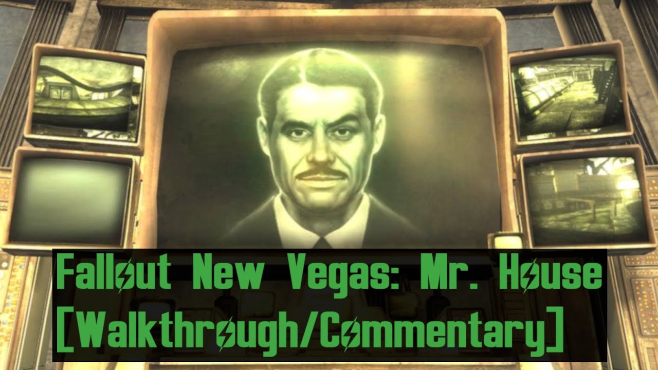 Fallout New Vegas: Mr. House [Walkthrough/Commentary] - YouTube