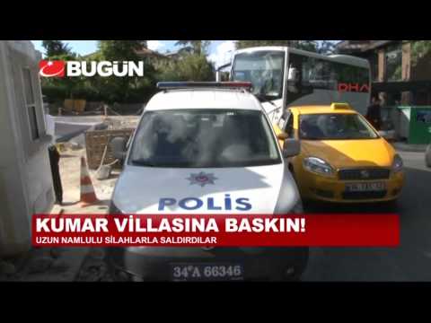 ETİLER'DE KUMAR VİLLASINA BASKIN: 3 YARALI