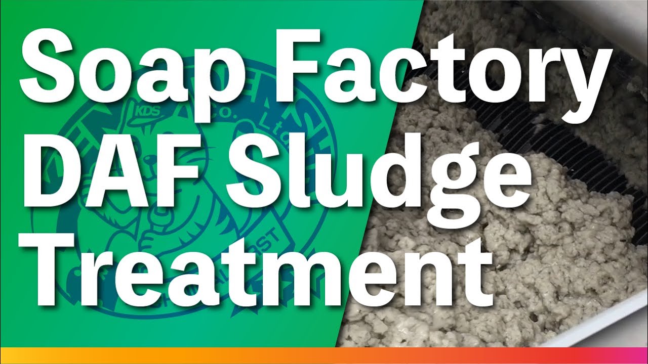 Soap Factory DAF Sludge Treatment【Kendensha Co. Ltd./KDS Separator ...
