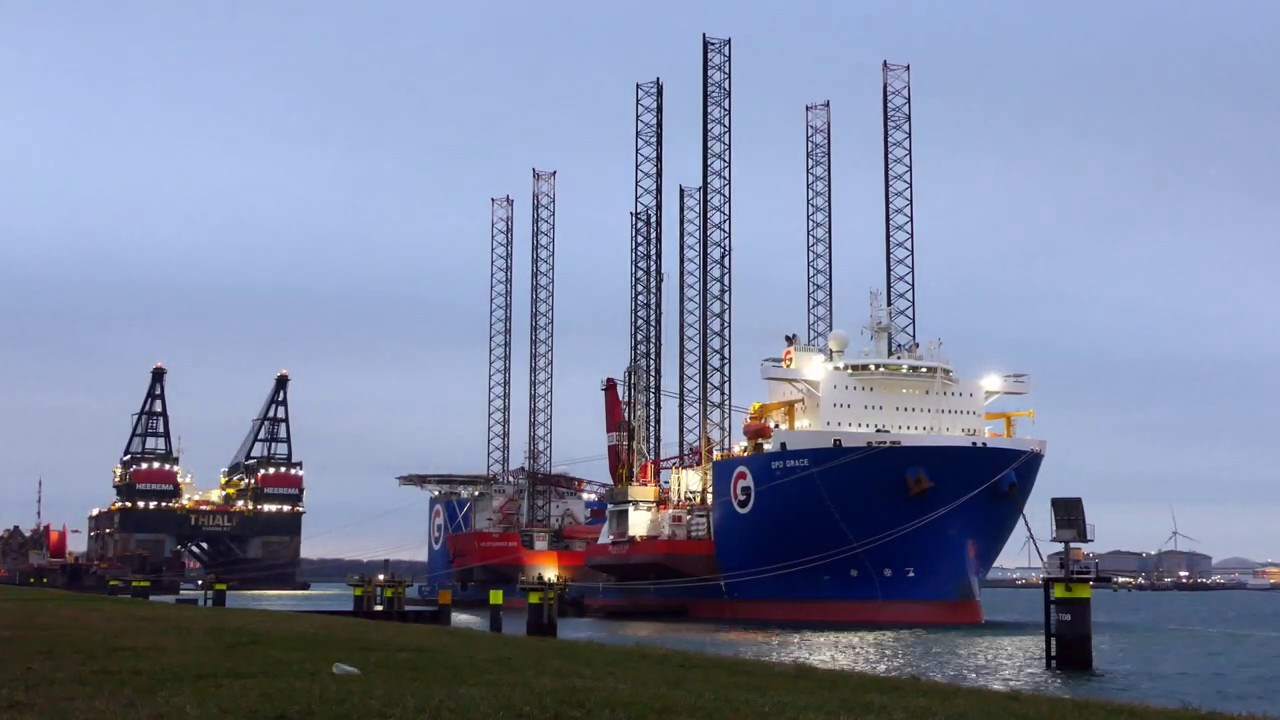 Heavy Load Carrier GPO Grace is almost ready for departure to Abu Dhabi ...