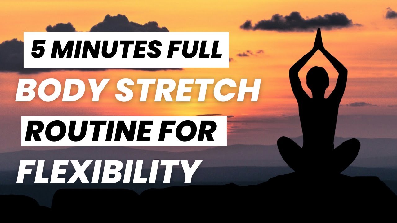 5 Minute Full Body Stretch Routine for Flexibility - YouTube