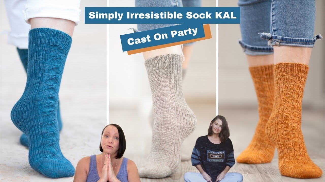 Knitting Podcast Simply Irresistible Sock Cast On Party ...