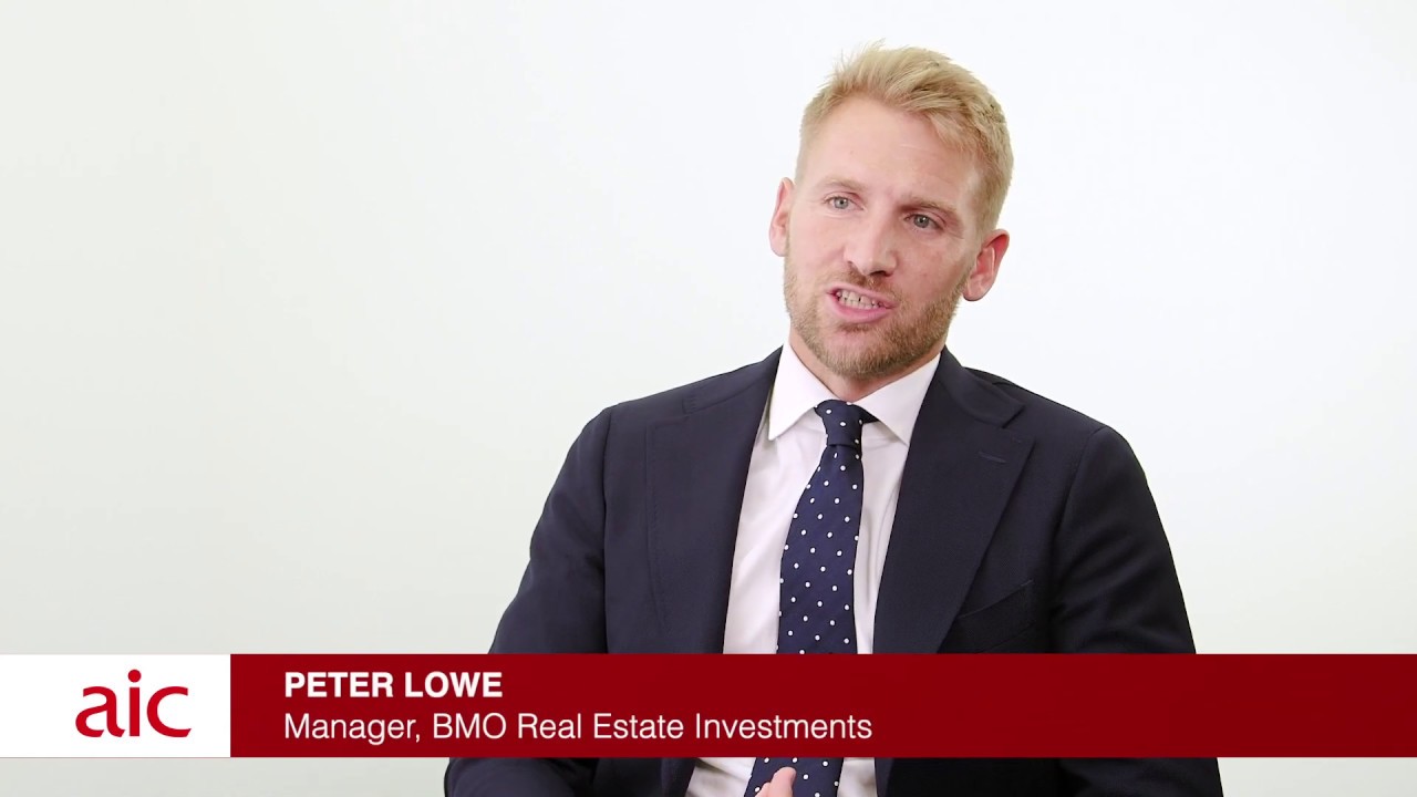AIC interview with Peter Lowe, BMO Real Estate Investments - YouTube