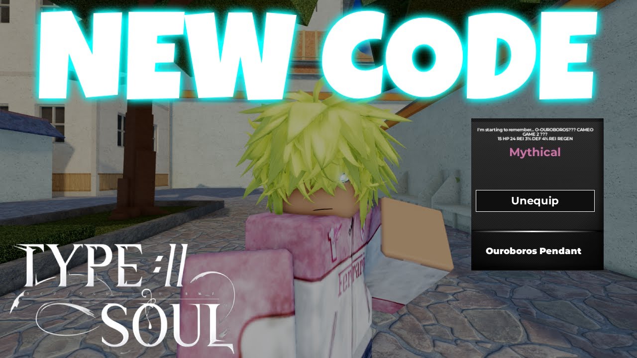 [Type Soul] NEW ACCESSORY CODE + SECRET CODE - YouTube