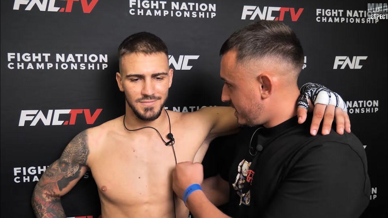 INTERVIEW | Marko Bojković nakon pobede na FNC 17 - YouTube