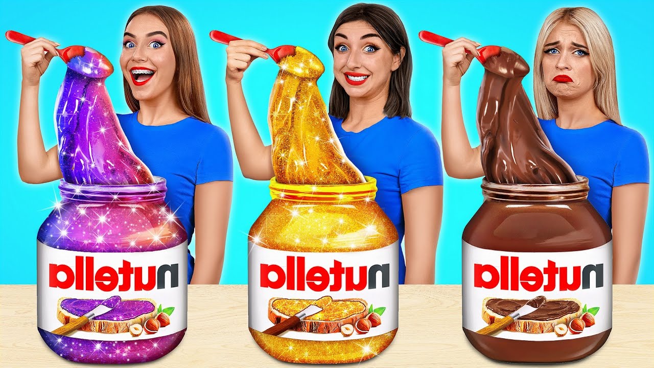 Rica VS Pobre VS Mega Rica Alimento Desafío | Trucos Divertidos de ...