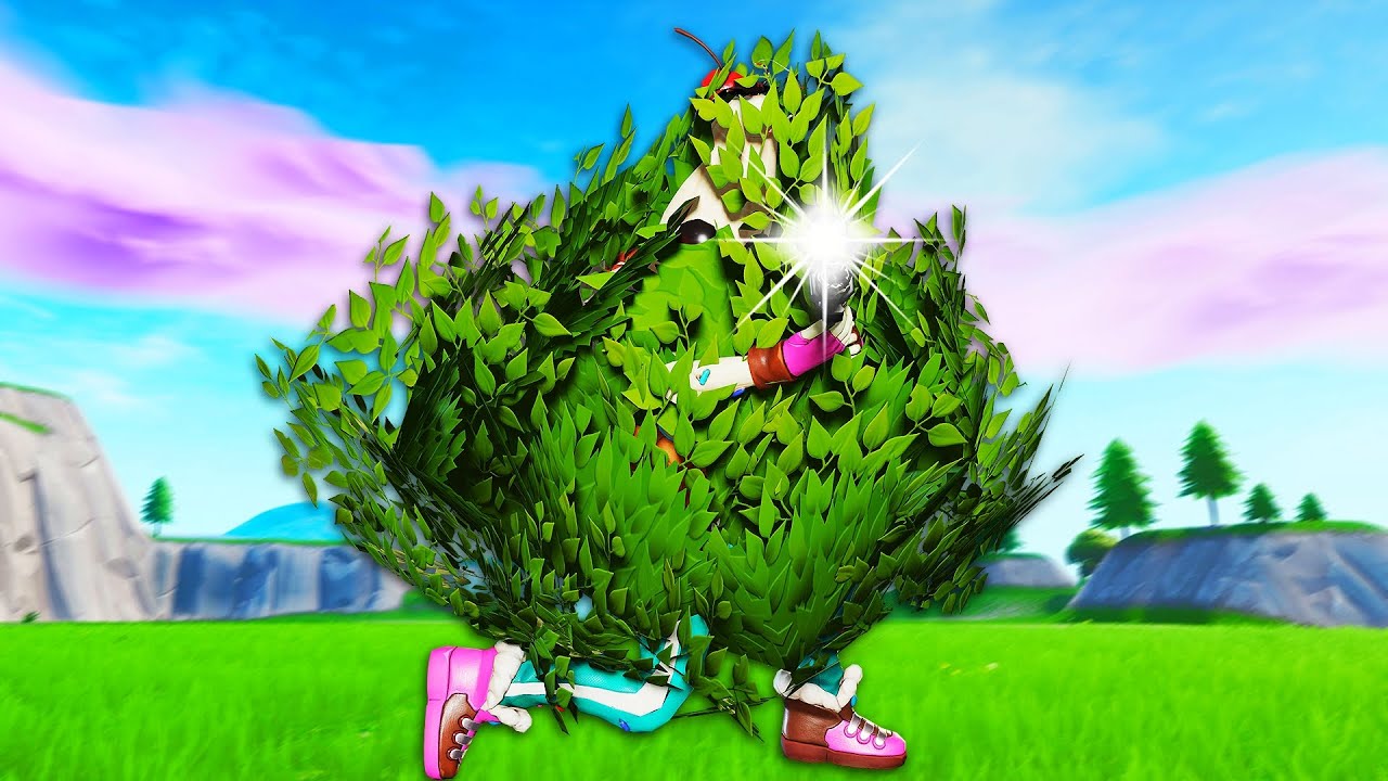 WINNING AS A BUSH! Fortnite OG Challenge - YouTube