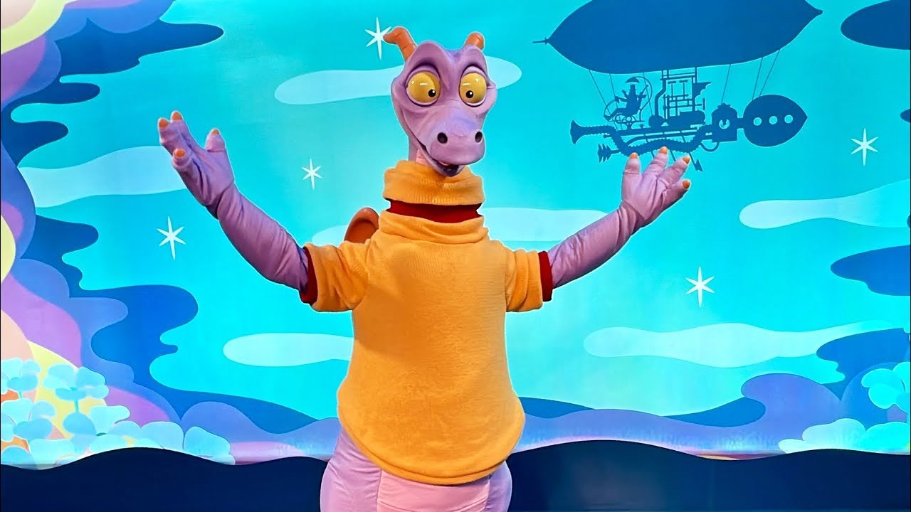 Figment Meet & Greet at EPCOT Imagination Pavilion (We Waited Ten ...