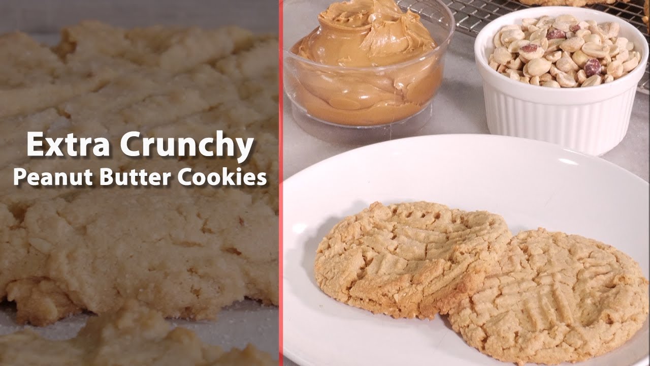 EXTRA Crunchy Peanut Butter Cookies | Cooking Made Easy with June - YouTube