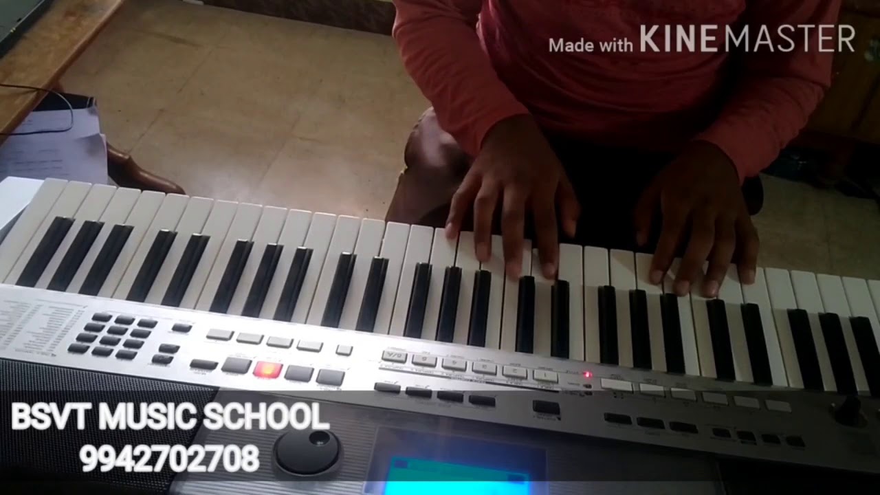 Raghuvamsa sudha on carnatic Keyboard by M.SriKanthan from BSVT MUSIC ...