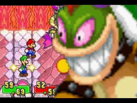 New Super Mario Bros. Wii Final Boss Phase 2 Theme Mario & Luigi ...