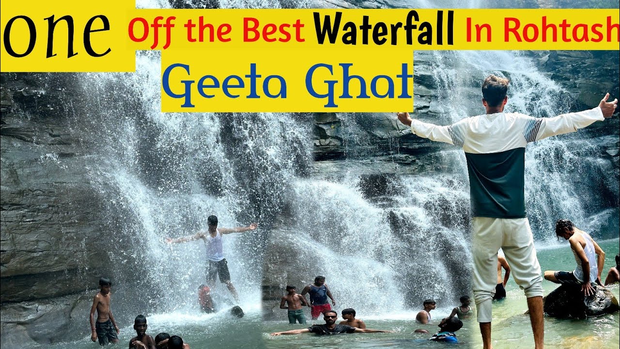 Geeta Ghat Waterfall In Rohtash Bihar || One Off the best Waterfall in ...