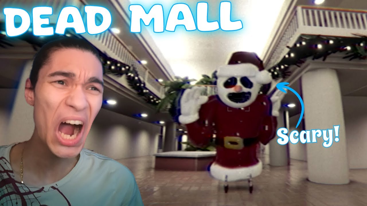 A SCARY SANTA MALL MASCOT | Dead Mall - YouTube