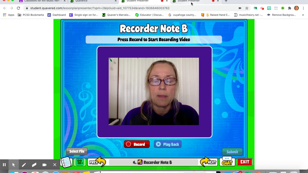 Quaver Student Recording - YouTube