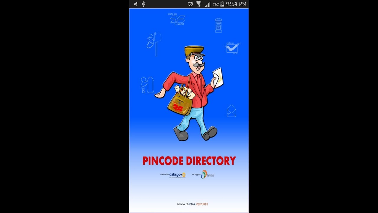 All India Pincode Android App, INDIA PINCODE Directory - YouTube