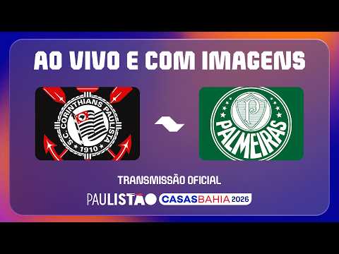 JOGO COMPLETO: CORINTHIANS X PALMEIRAS  | PAULISTÃO CASAS BAHIA