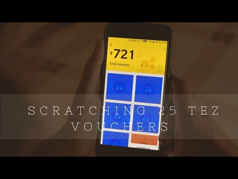 GOOGLE TEZ live scratching: 25+7 scratch cards! - YouTube