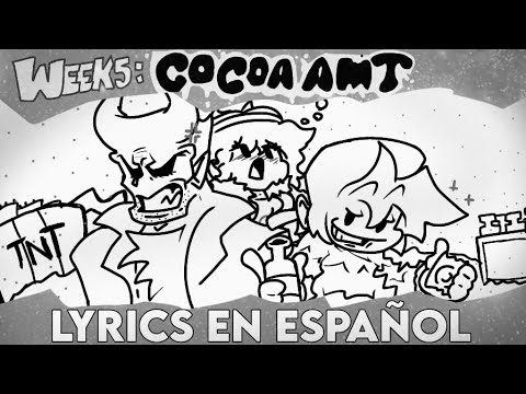 "COCOA ANIMANIA" Con lyrics en español! |FNF ANIMANIA (ESPECIAL DE ...